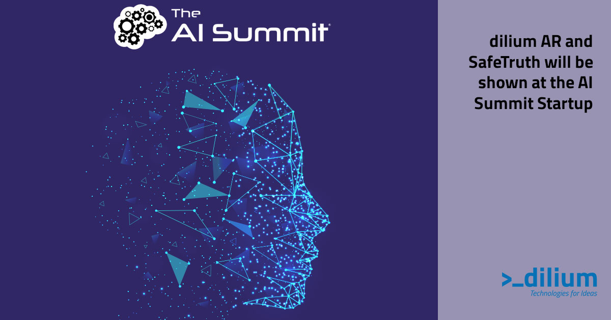 Dilium shows Augmented Reality and Blockchain at the AI Summit Startup