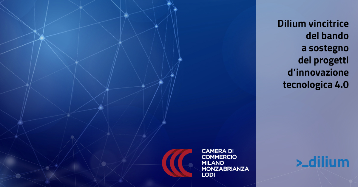 Dilium vincitrice del bando per progetti innovativi
